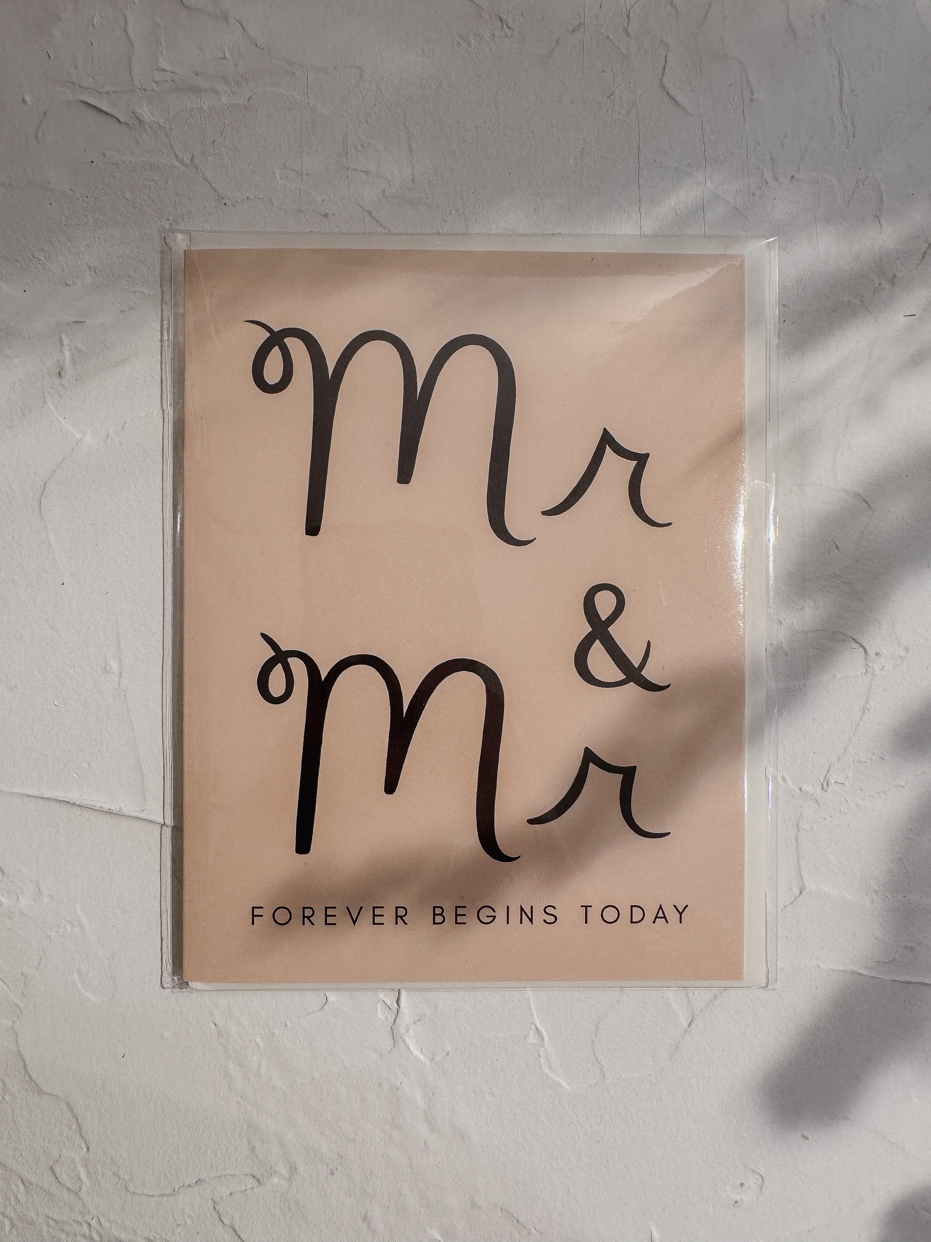 Mr & Mr Greeting Card – Simple Good